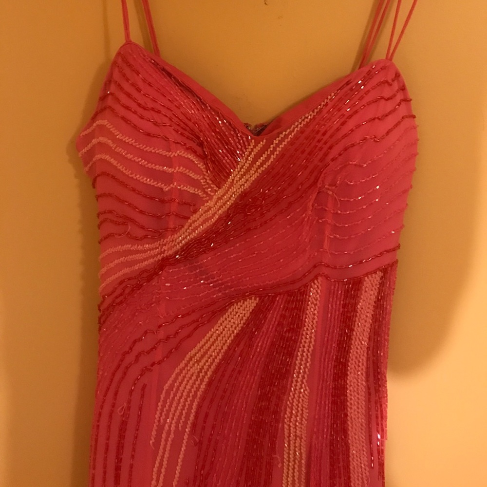 90s Beaded Prom Dress - Gem